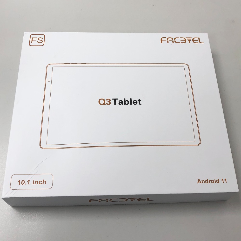 Pre-owned Facetel 2022 FACETEL Tablet 10 Inch Android 11 OS, with Octa ...
